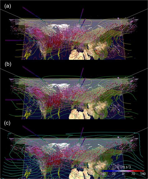 The Same As Figure 1 But With Contours Of Geopotential Height Download Scientific Diagram