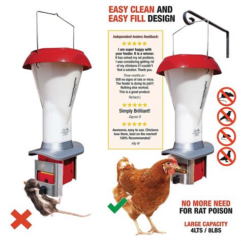 Buy Roamwild Pestoff Rat Proof Chicken Feeder Online With Canadian