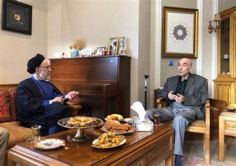 عکس حضور سیدمحمد خاتمی در منزل رضا داوری اردکانی تابناک Tabnak