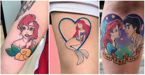 Updated Disney Princess Tattoos