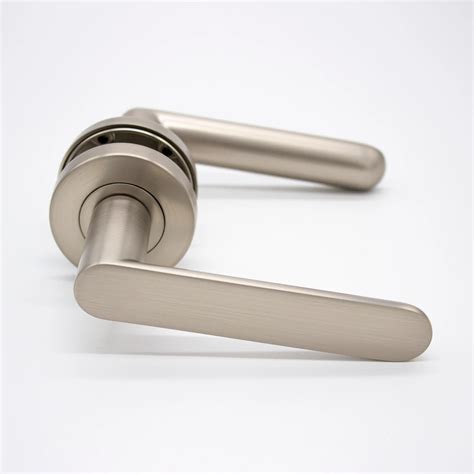 Brushed Nickel Passage Door Handle Hamilton Flooring Bathrooms Interiors