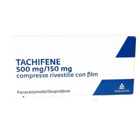 Tachifene Paracetamolo E Ibuprofene Per Febbre E Dolore 16 Compresse