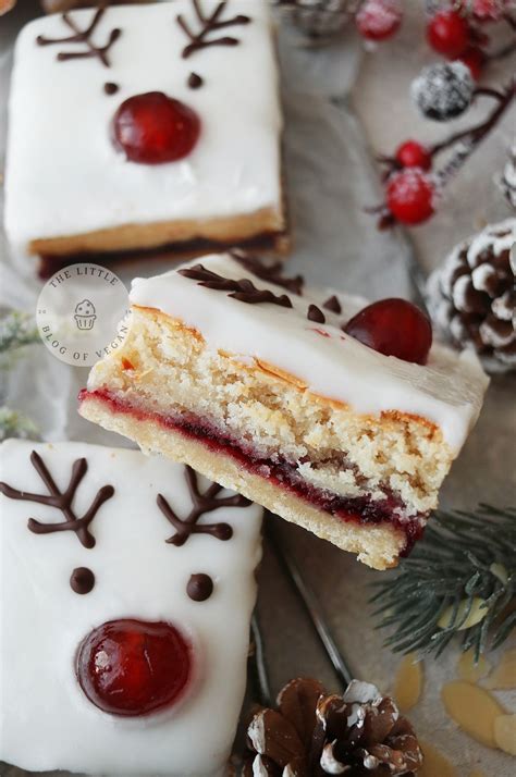Vegan Cherry Bakewell Bars How Can This