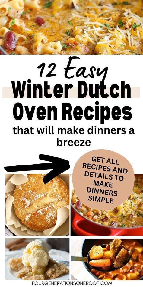 12 Quick And Cozy Dutch Oven Dinners For Fall And Winter 7 Qt Dutch Oven