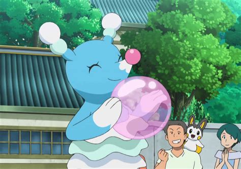 Download Brionne Holding A Pink Bubble Wallpaper