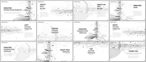 프리젠 테이션 디자인 벡터 템플릿 프리젠 테이션 슬라이드 전단지 브로셔 커버 디자인 인포 그래픽 보고서 프리젠 테이션을위한 다목적 템플릿 디지털 기술 개념에 대한 미래지향적
