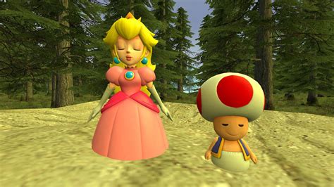 Princess Peach Toad Sinking In The Forest Part 2 By Picklenick95 On Deviantart