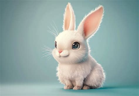 Cute Bunnies Adorable Bunny Art Featuring Chubby Cheeks Expressive