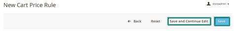 creating a cart price rule lambda learning support