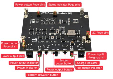 Uninterruptible Power Supply Ups Module C For Jetson Orin Supports
