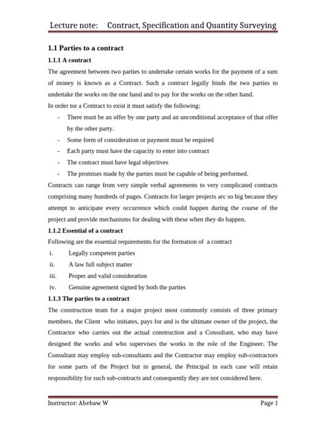 Quantity Survaying Pdf