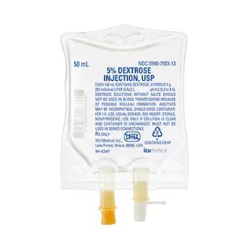 5 Dextrose Injection Usp Icu Medical