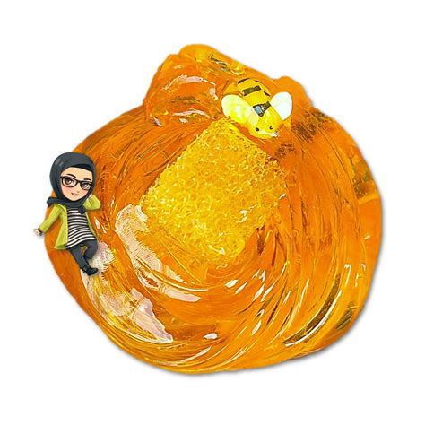 Beezy Bee Honeycomb Slime Slime Shop Slimebykaklyn Shopee Malaysia