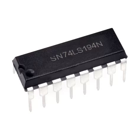 74ls194 Ic 4 Bit Bidirectional Universal Shift Register Ielectrony