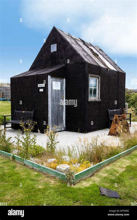 Wooden Hut Of The Polar Explorer Sir Wally Herbert Which Was Dismantled And Transported To The