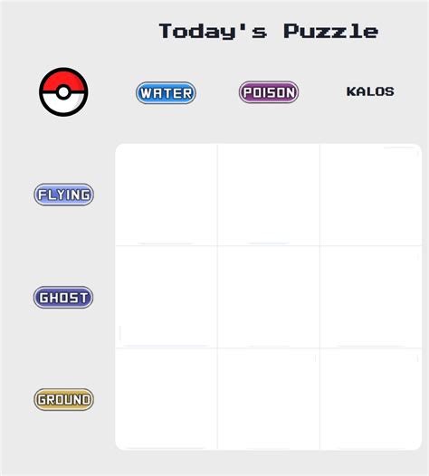 Pokédoku Pokémon Sudoku Rteamsky