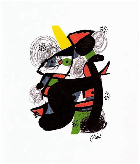 La MelodÍa Ácida Xi 1222 Obra Gráfica De Joan Miró Compra Arte En Flecha