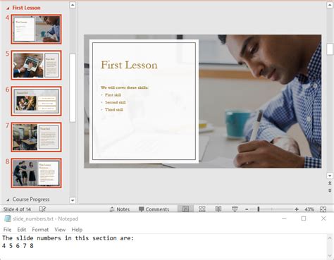 Python Insert Retrieve Reorder And Remove Slides In Powerpoint Sections