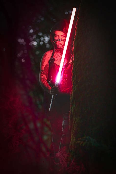 Darth Blaise One Bright Spark Model Photography