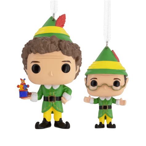 Buddy The Elf And Papa Elf Ornament Funko