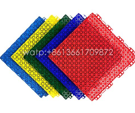 Suspended Spliced Sports Flooring Artificial Turf Football Pitch