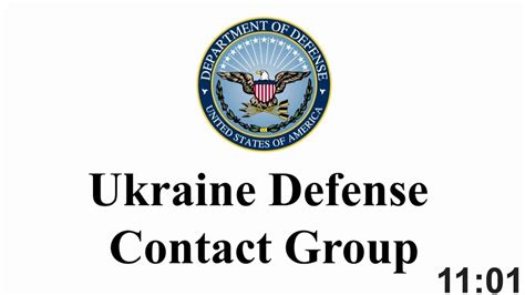 Dvids Video Secdef Ukraine Defense Contact Group Conference Bi Lat