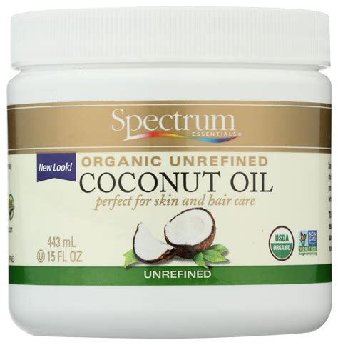 Spectrum Essentials Organic Virgin Coconut Oil Unrefined