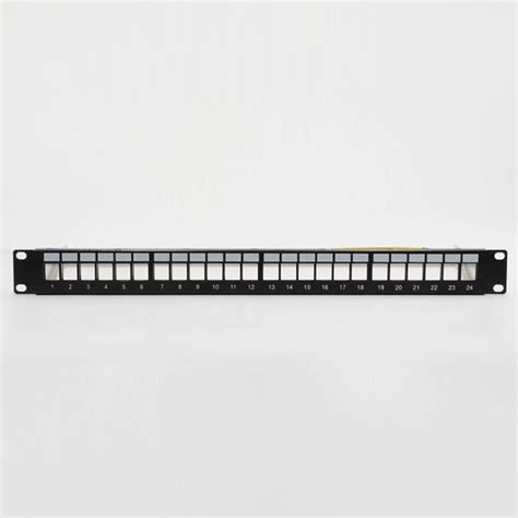 Utp Ftp Blank Patch Panel With Back Bar Cable Management Rack China