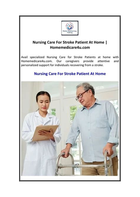 Ppt Nursing Care For Stroke Patient At Home