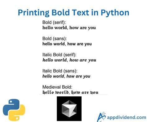 How To Print Bold Text In Python Console Gui Web Pdf