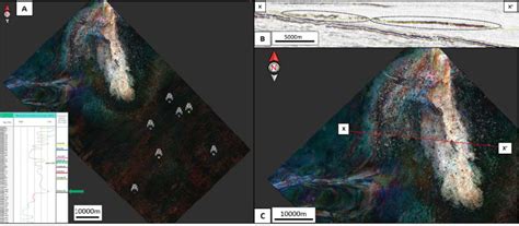 A Overall Spectral Decomposition Attribute Displayed At Brown Sb B