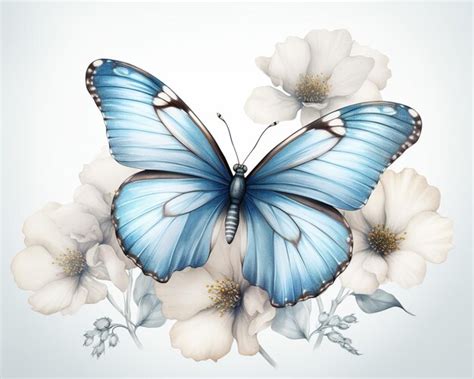 Page 8 Blue Butterfly Flower Images Free Download On Freepik