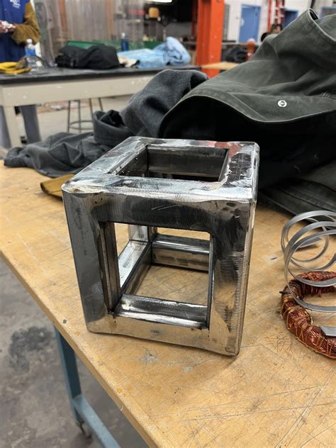 First Welding Project Rmetalworking