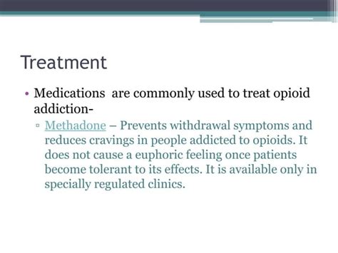 Opoid Used Disorder Ppt
