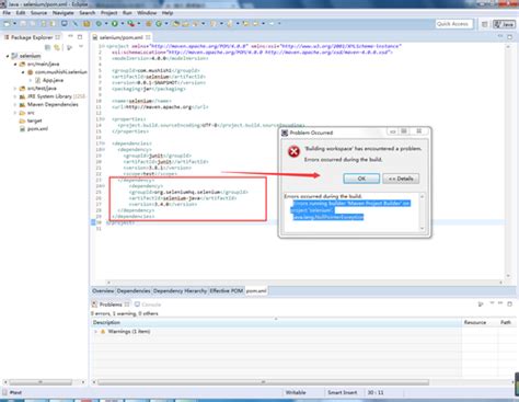 Errors Running Builder Maven Project Builder测试 Csdn问答