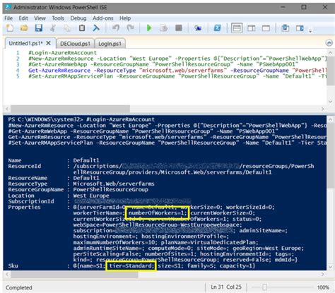 Scale An App Service From Free To Shared Basic Standard Or Premium Using Powershell The Best