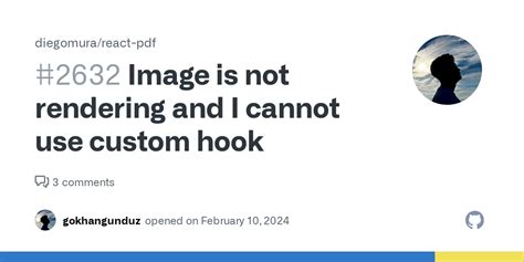 Image Is Not Rendering And I Cannot Use Custom Hook · Issue 2632