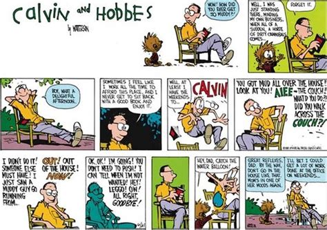 Funniest And Best Calvins Dad Strips In Calvin And Hobbes