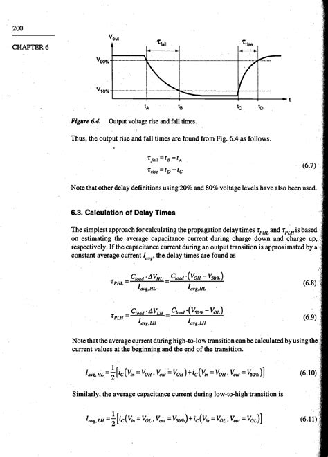 Delay Calculation 200 Chapter 6 Ta Tb Tc Td T Figure 6 Output