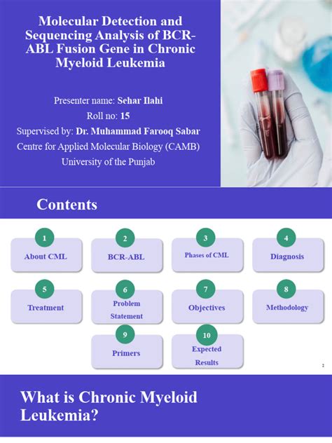 Molecular Detection Of Bcr Abl Fusion Gene Pdf Medical Specialties