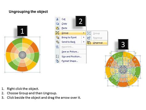 Business Ppt Diagram Stages Concentric Circles Processing Powerpoint Template