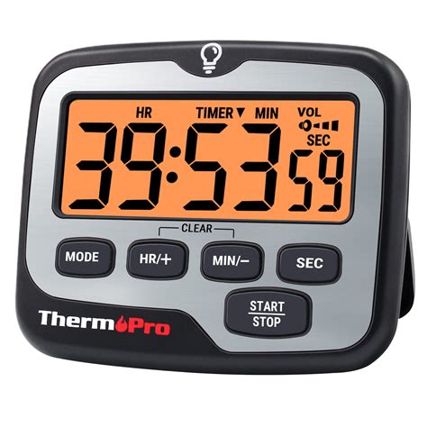 Tm01 Kitchen Timers For Cooking With Count Up Countdown Timer Digital