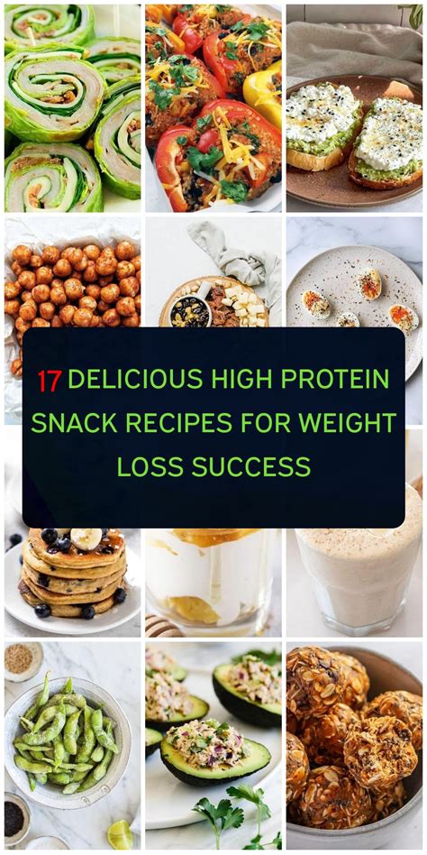 17 Delicious High Protein Snack Recipes For Weight Loss Success Table