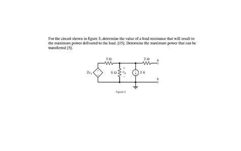 Solved For The Circuit Shown In Figure Determine The Chegg