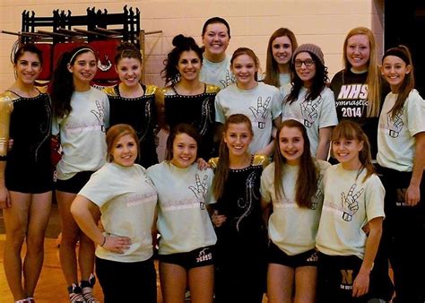 Custom T Shirts For Look Ma No Hands Nhs Gymnastics Sectionals Shirts