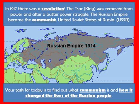 Russian Revolution 1917 Map