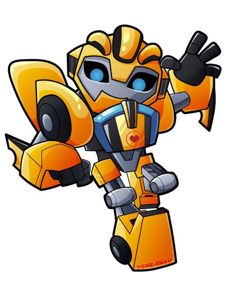 Bumblebee Chibi Transformers Artwork Transformers Art Transformers Rescue Bots