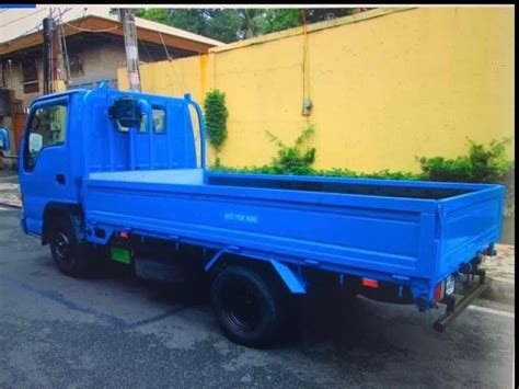 Isuzu Elf 6w Cargo Dropside Double Cab Aluminum Van Mini Dump Trucks Fb Body Canter Japan