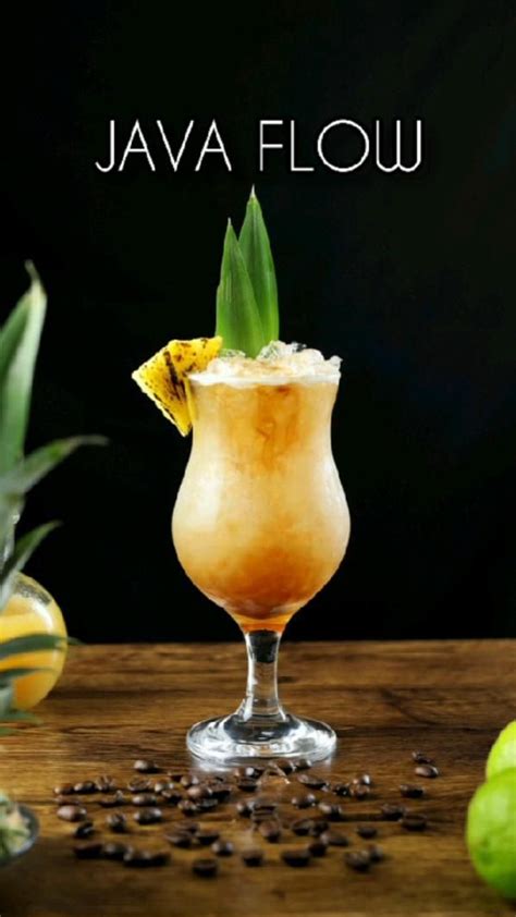 Java Flow Rum Cocktail Recipe