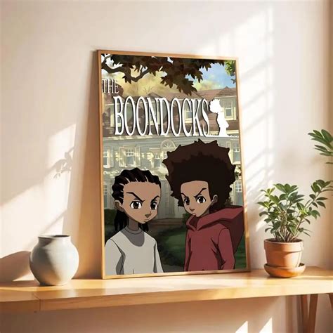The Boondocks Cartoon Huey Riley Wall Art The Boondocks Store